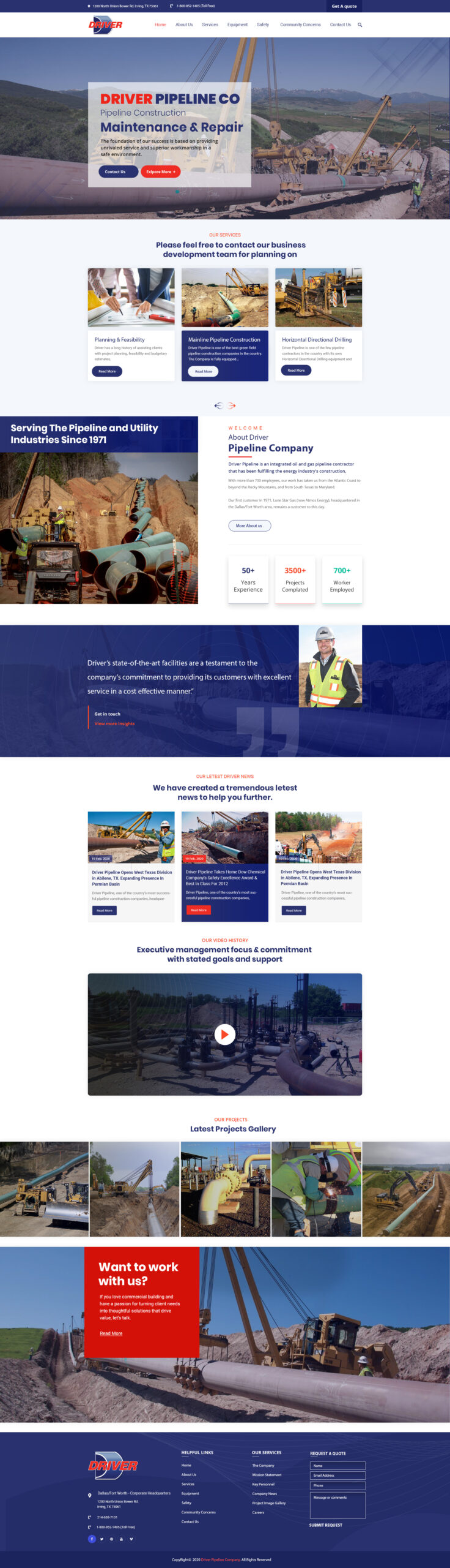 WORK - Website Design | Development Services | BuildUsInCode